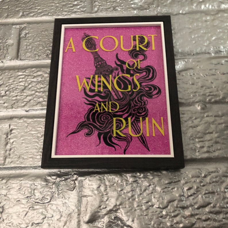 ACOTAR Fan Art, A Court of Thorns and Roses Series, Book Lover Gifts ...