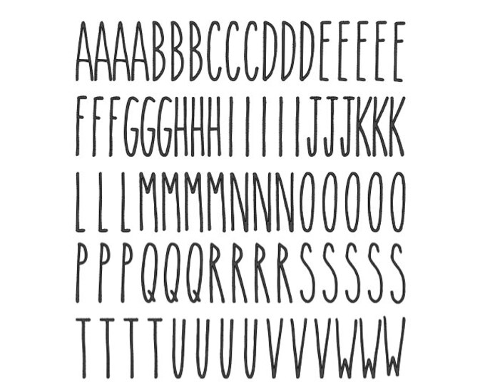 Rae Dunn Inspired Alphabet Letters! / Custom Labels / Home Organization ...