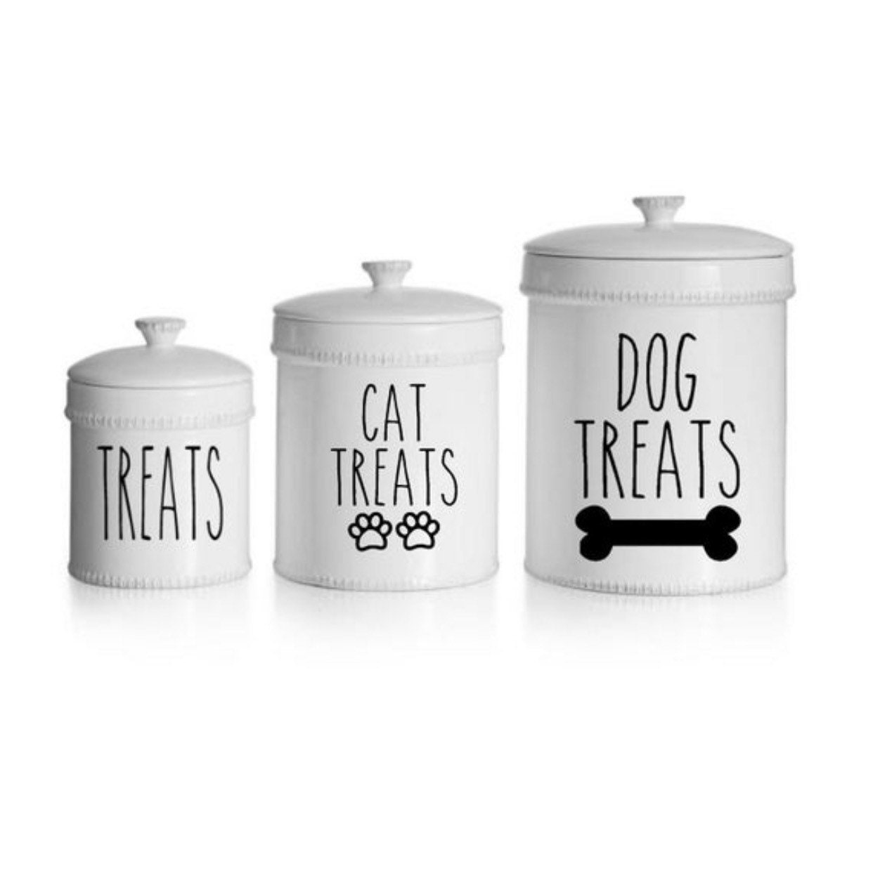 Rae Dunn Inspired / Pantry and Baking Labels / Set of 30 / Dog | Etsy