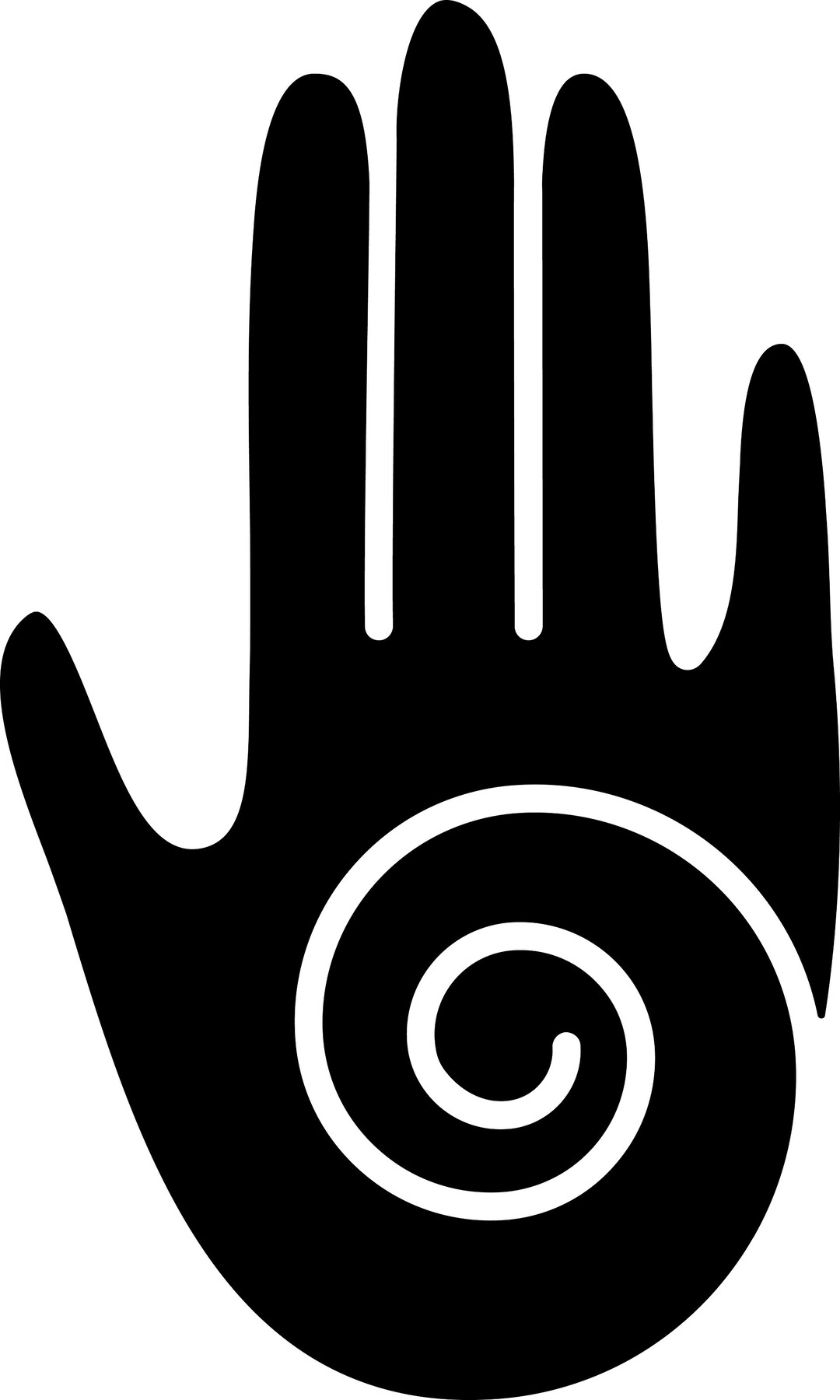 Healing Hand Vinyl Decal, Hand Print Decal, Hand Print Sticker - Etsy