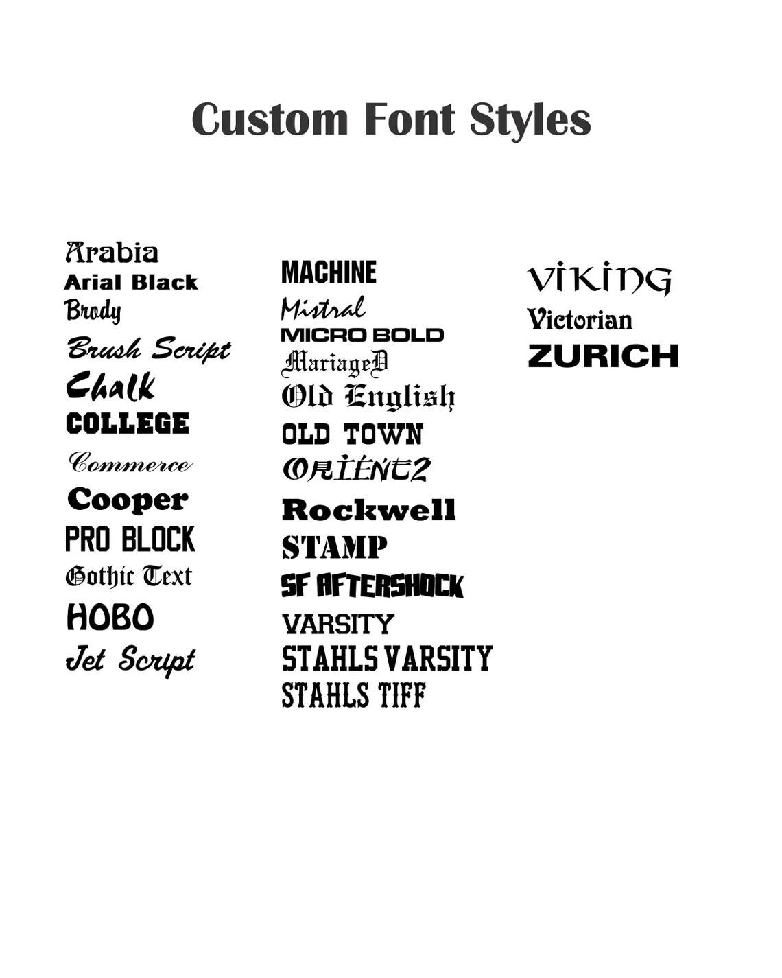 Custom Reflective Vinyl Decal, Personalized Decal, Window Decal, Car ...