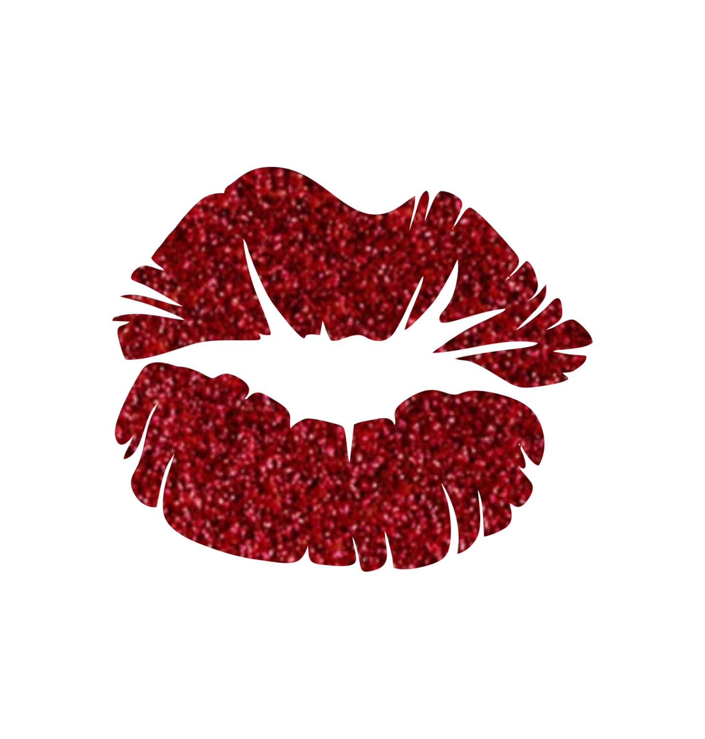 Glitter Lips Iron on Decalsexy Lips Iron On - Etsy