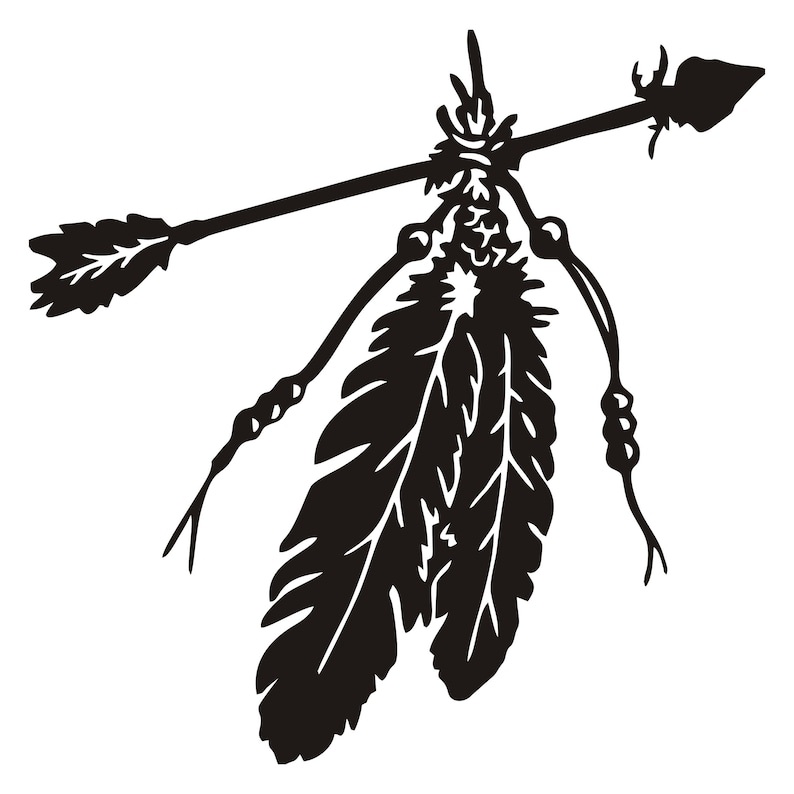 Eagle Feather Vinyl Decal | Etsy