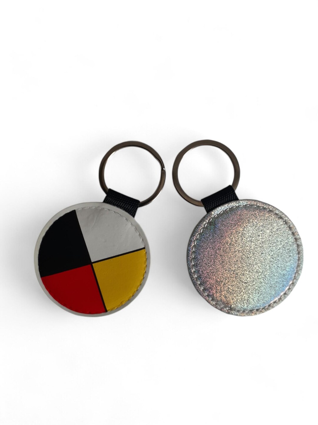 Four Directions PU Leather Key Chain - Etsy