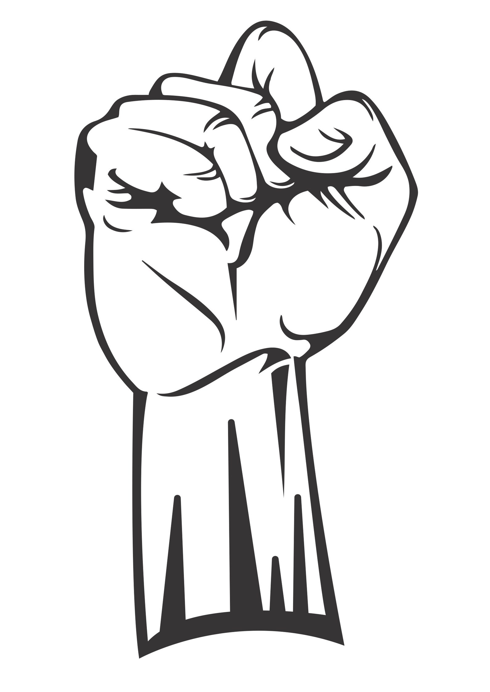 Resist Fist Iron-on Transfer - Etsy