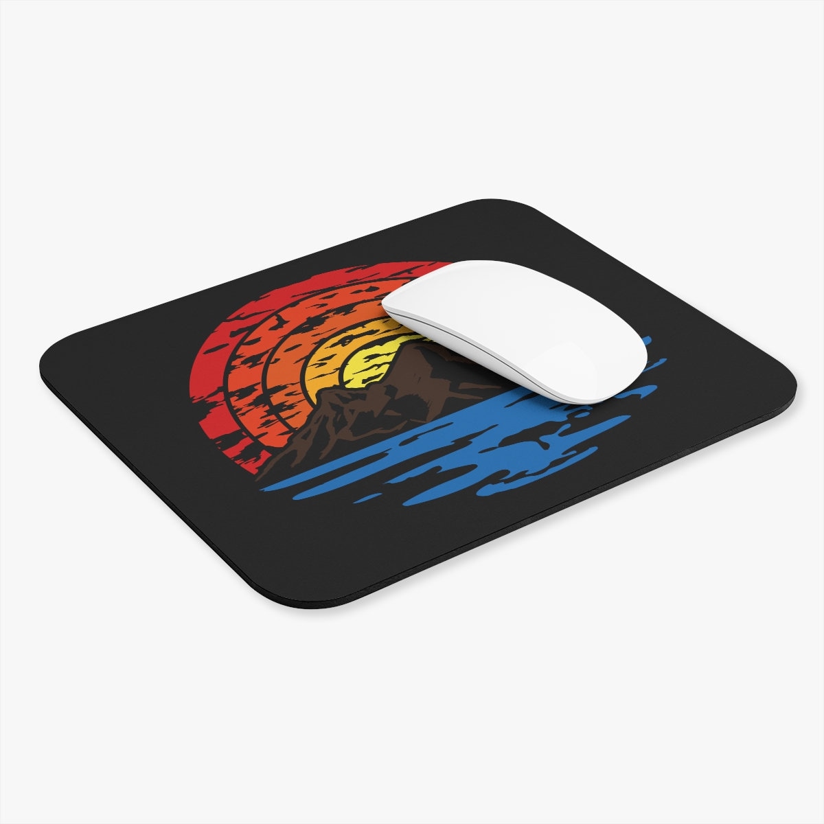 Mountain Sunset Mouse Pad - Etsy