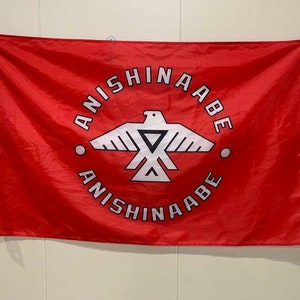 Anishinaabe Thunderbird Flag: 5ft X 3ft (150 X 90 Cm) - Etsy