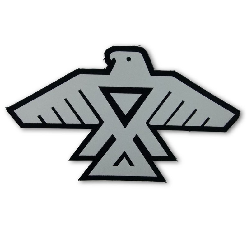 Thunderbird Frayed Edge Patch - Etsy