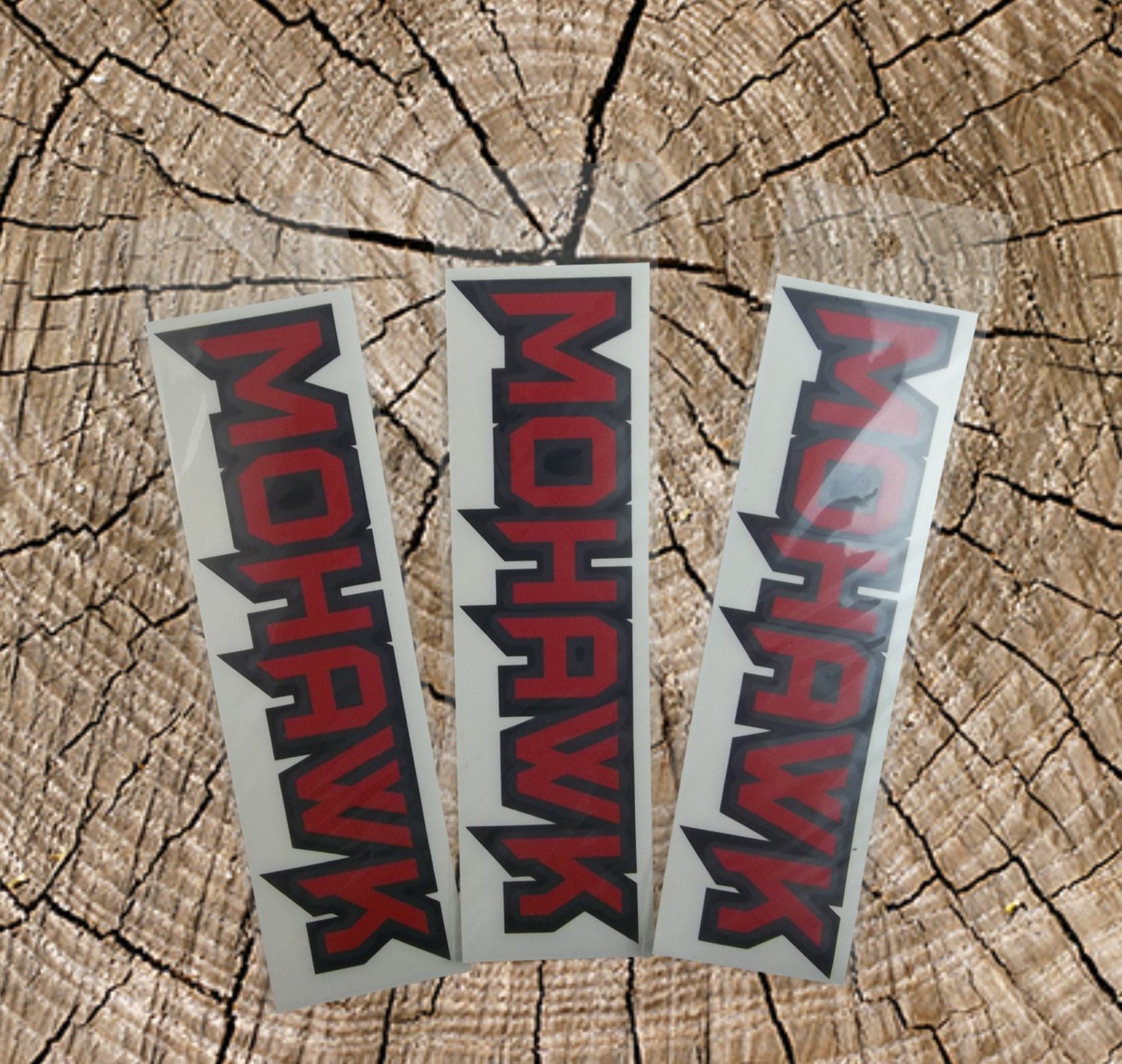 Mohawk Vinyl Decal | Etsy