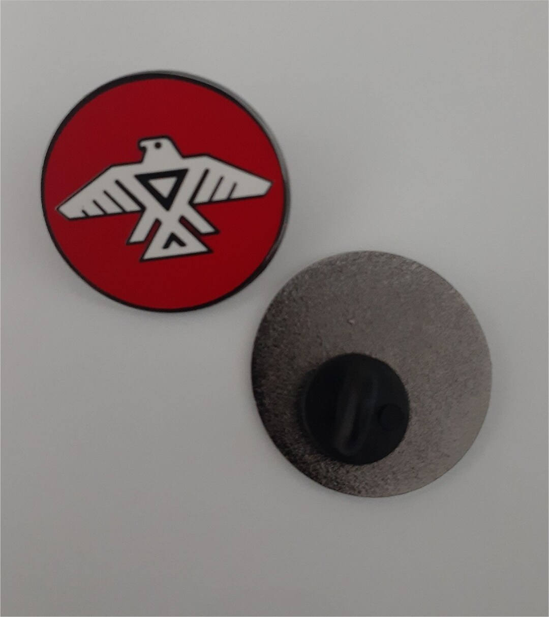 Thunderbird Hard Enamel Lapel Pin, Anishinaabe Thunderbird Pin - Etsy