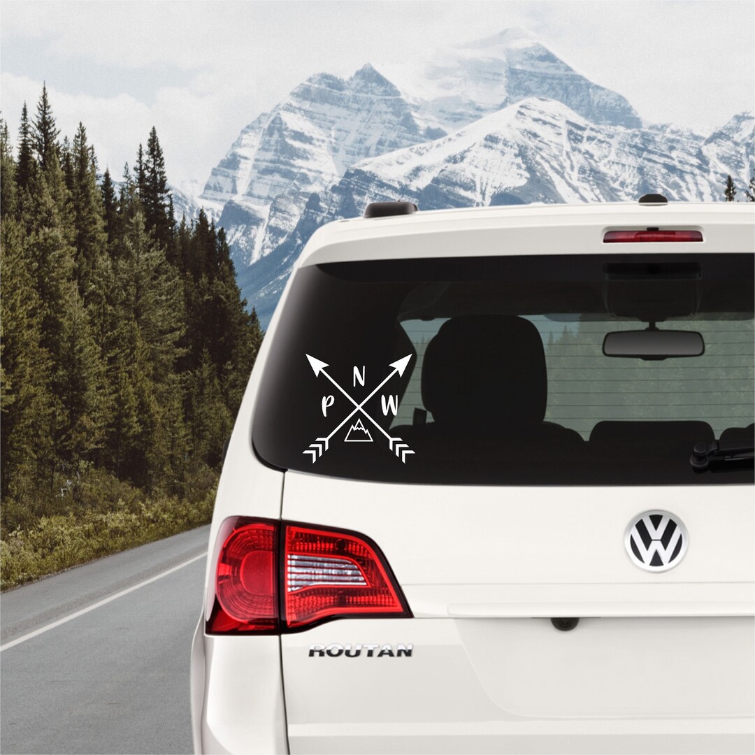 Pacific Northwest Vinyl Decal - Etsy
