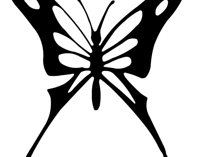 Butterfly Vinyl Decal Sticker - Etsy