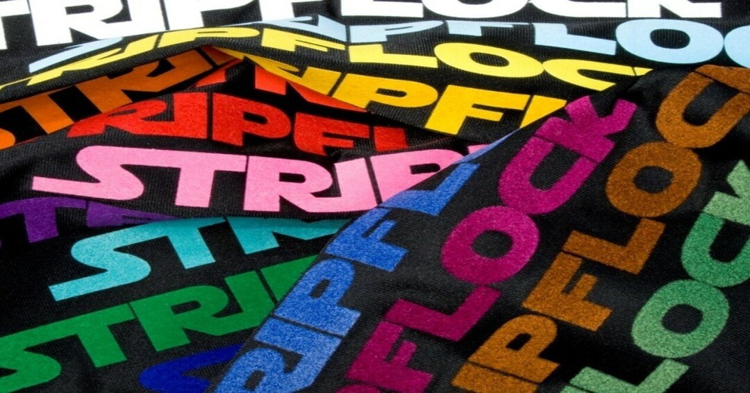 Custom Flock Iron On, Personalized Heat Transfer, Fuzzy Flock Iron On ...