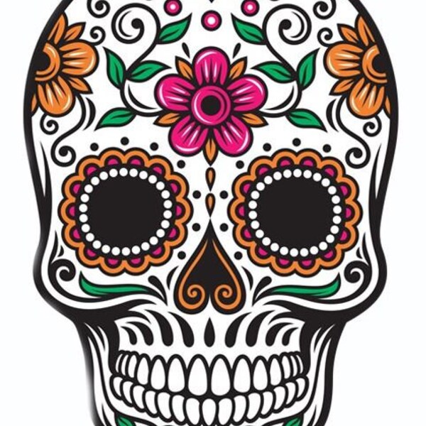Sugar Skull Pins - Etsy