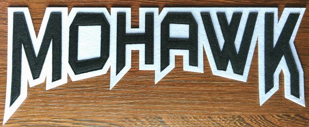 Mohawk Felt Patch - Etsy
