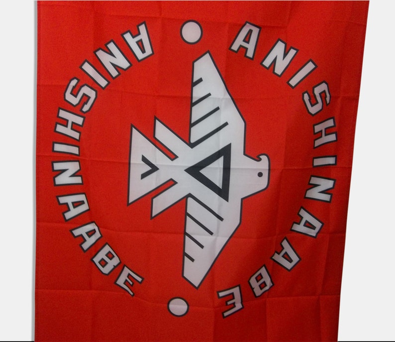 Anishinaabe Thunderbird Flag: 5ft X 3ft 150 X 90 Cm - Etsy Canada