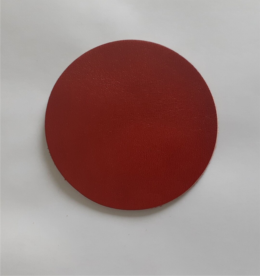 Blank Circle Leather Patch, Hat Patch - Etsy