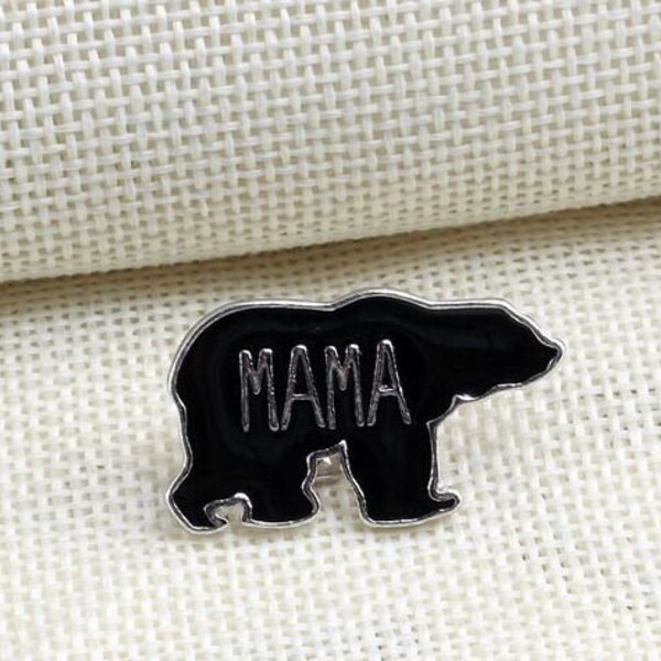 Mama Bear Pin - Etsy
