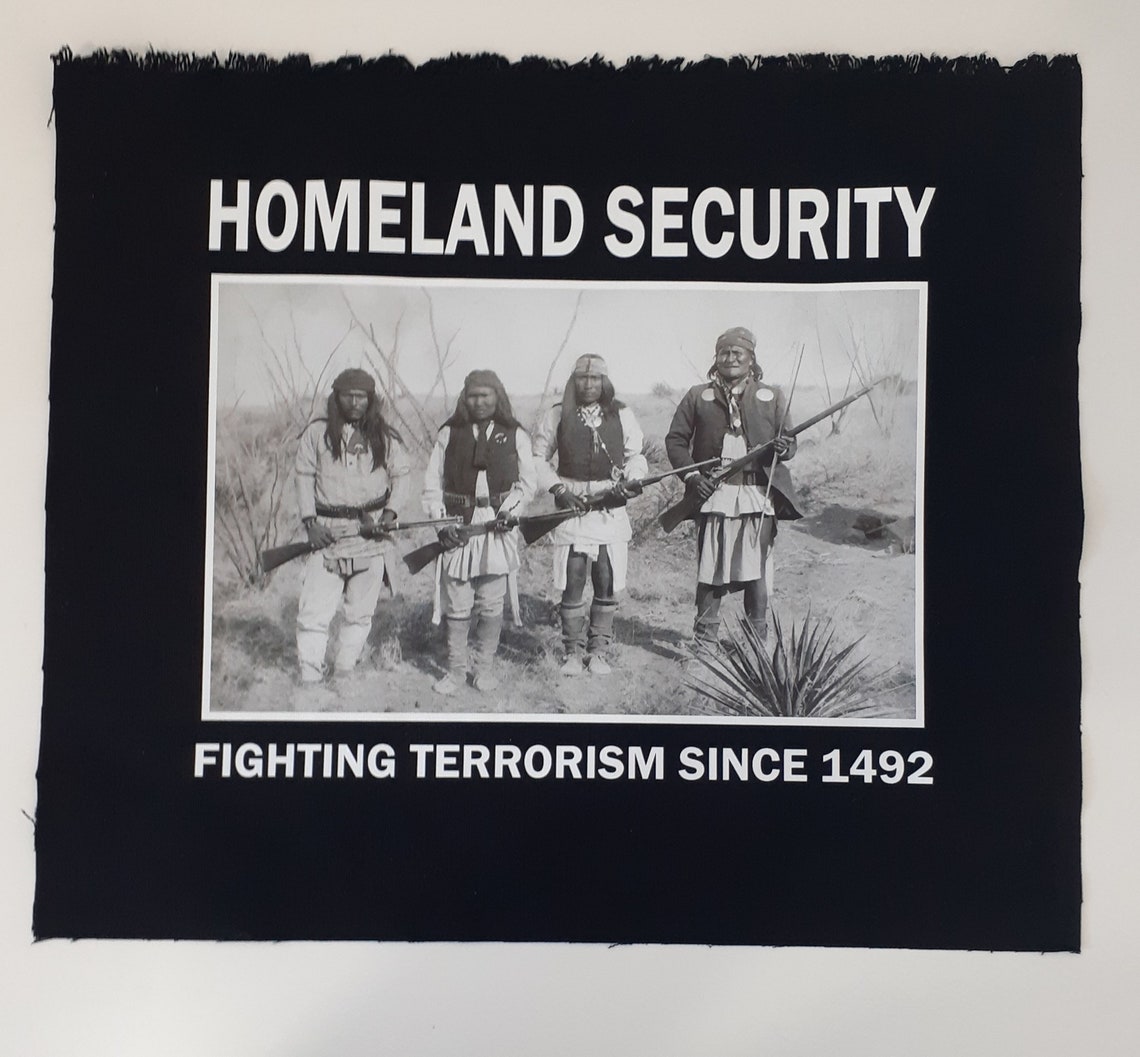 Homeland Security Fighting Terrorism Since 1492 Patch, Homeland Security Large Back Patch - Etsy