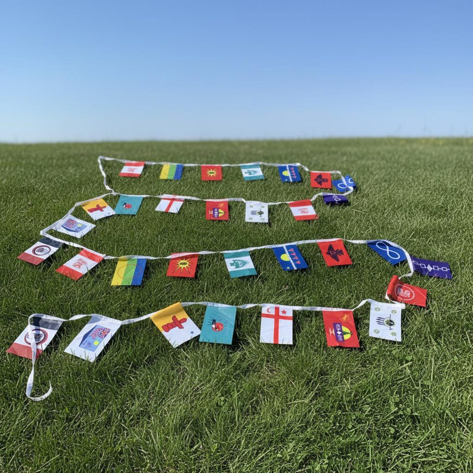 First Nations Flag Bunting Banner - Etsy