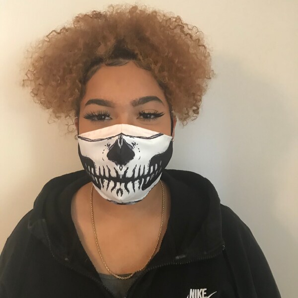 Skeleton Mask - Etsy