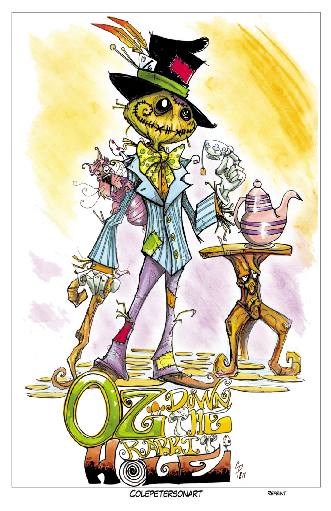 Scare Crow Down the Rabbit Hole - Etsy