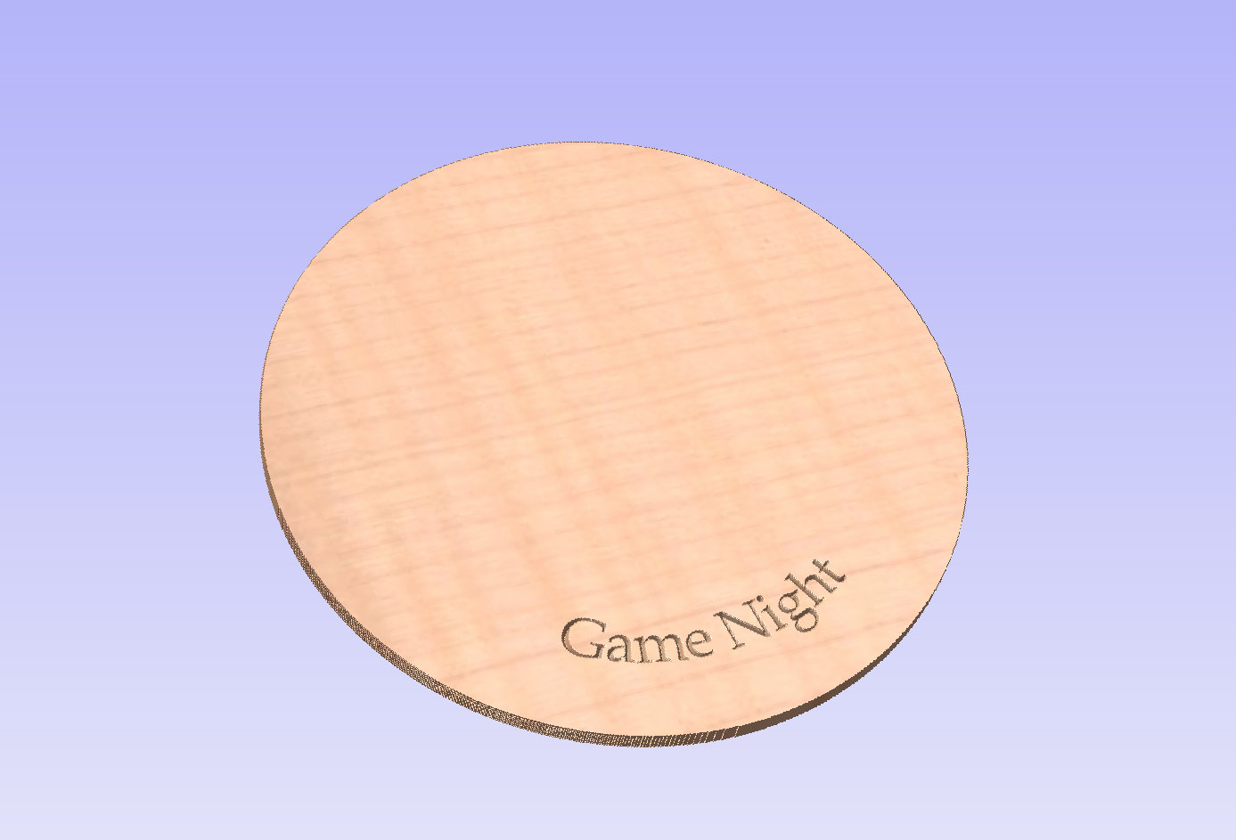 Round Cribbage Board With Lid and Storage CNC File .DXF, .CRV, .svg - Etsy
