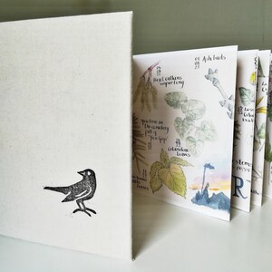 Handmade Nature Journal Book • 2022 Nature Journal • Nature Art Book ...