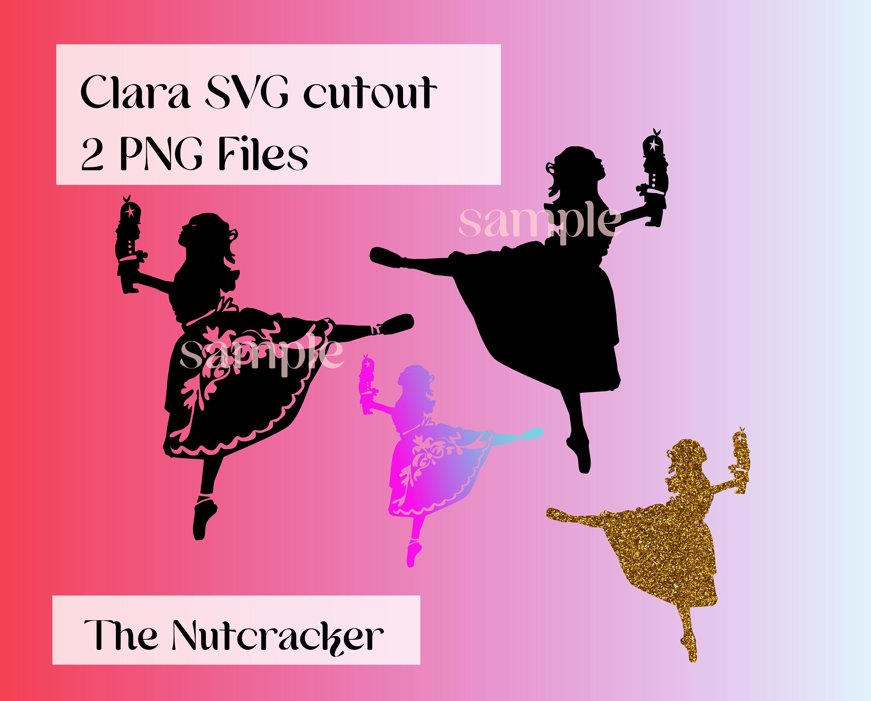 Nutcracker Ballet Silhouette
