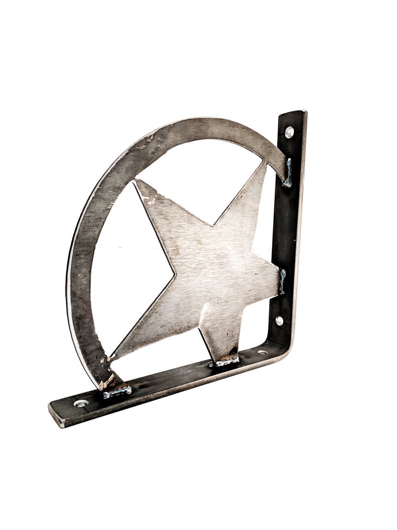 Star Design Metal Shelfing Brackets. - Etsy