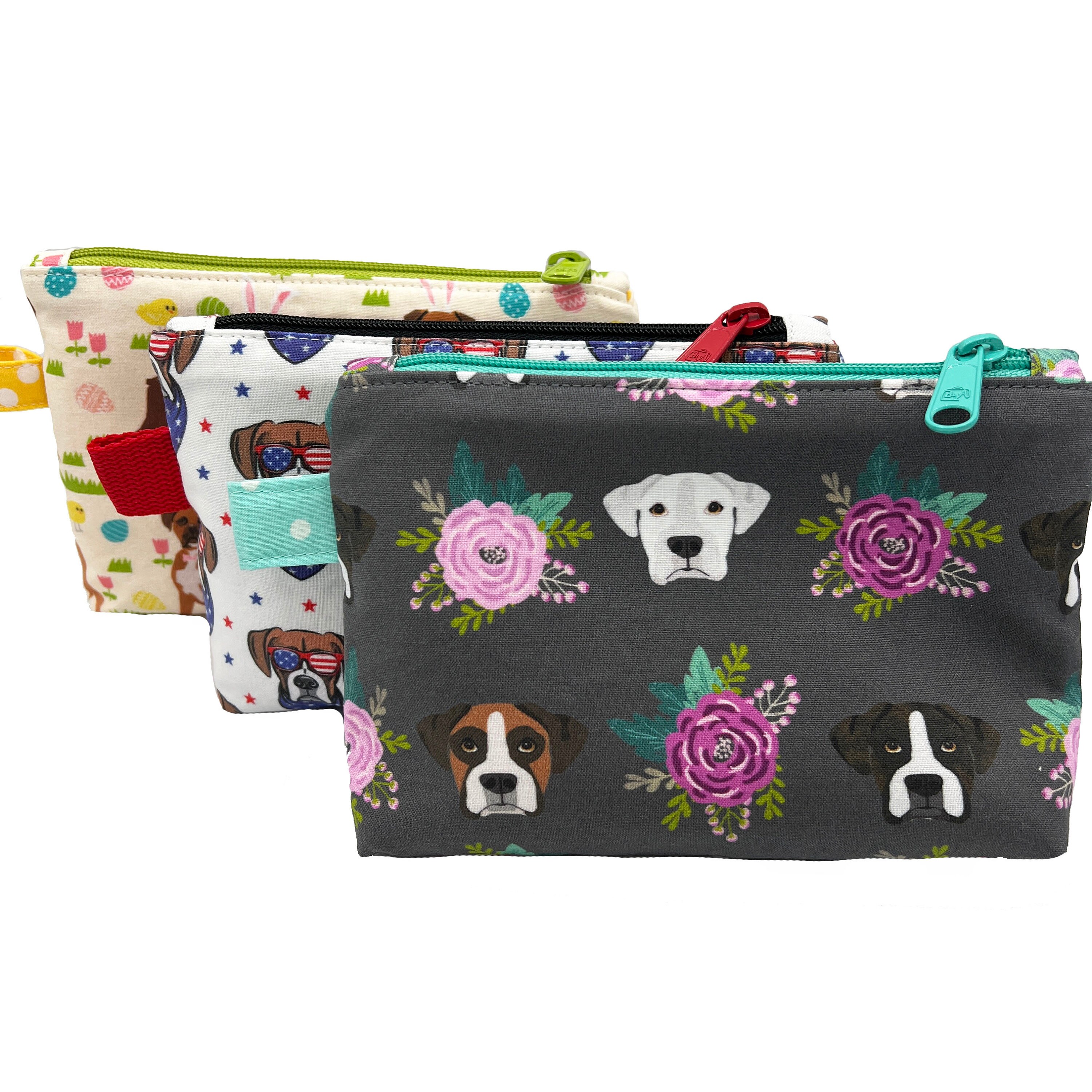 Boxer Dog Pouch Boxer Dog Bag Boxer Dog Gift Makeup Bag - Etsy