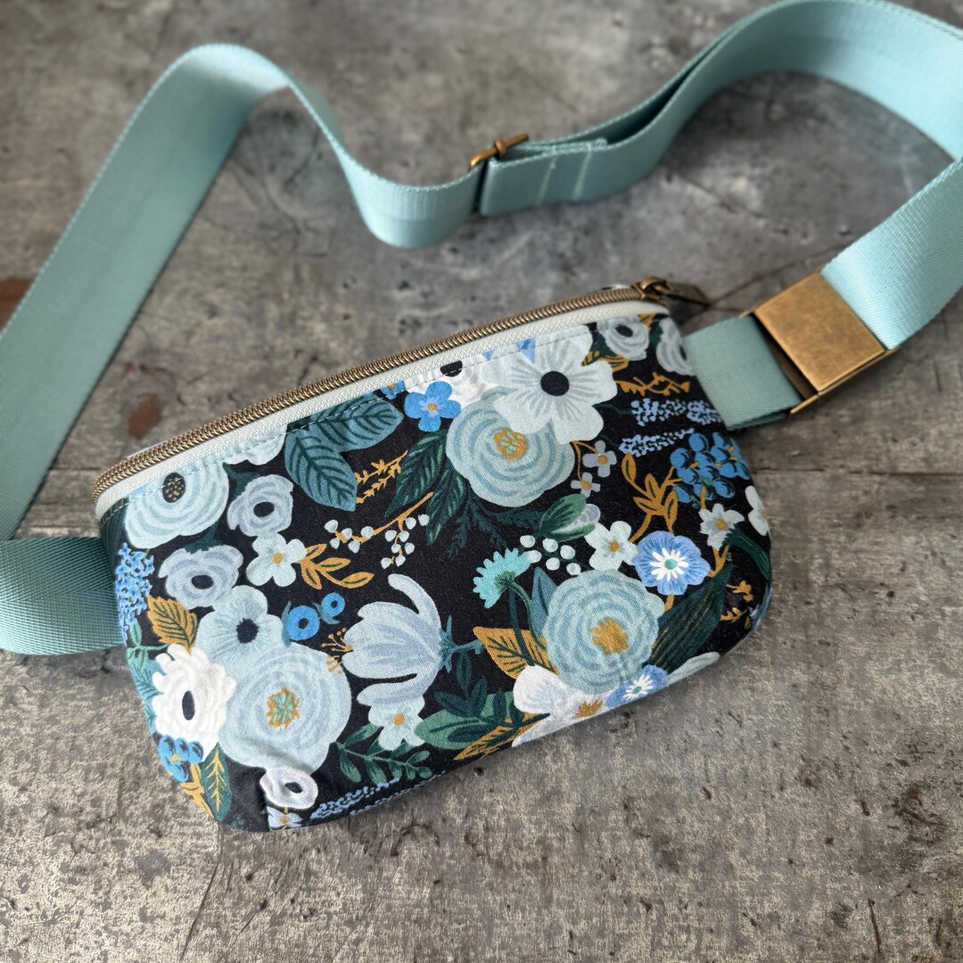 Rifle Paper Co. Fanny Pack, Rifle Paper Garden Party Blue, Waist Pack ...