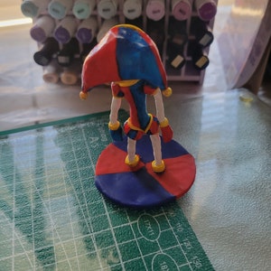 The Amazing Digital Circus Pomni Figure - Etsy