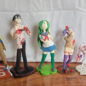 Yandere Simulator Paper Clay Figure BUNDLE - Etsy