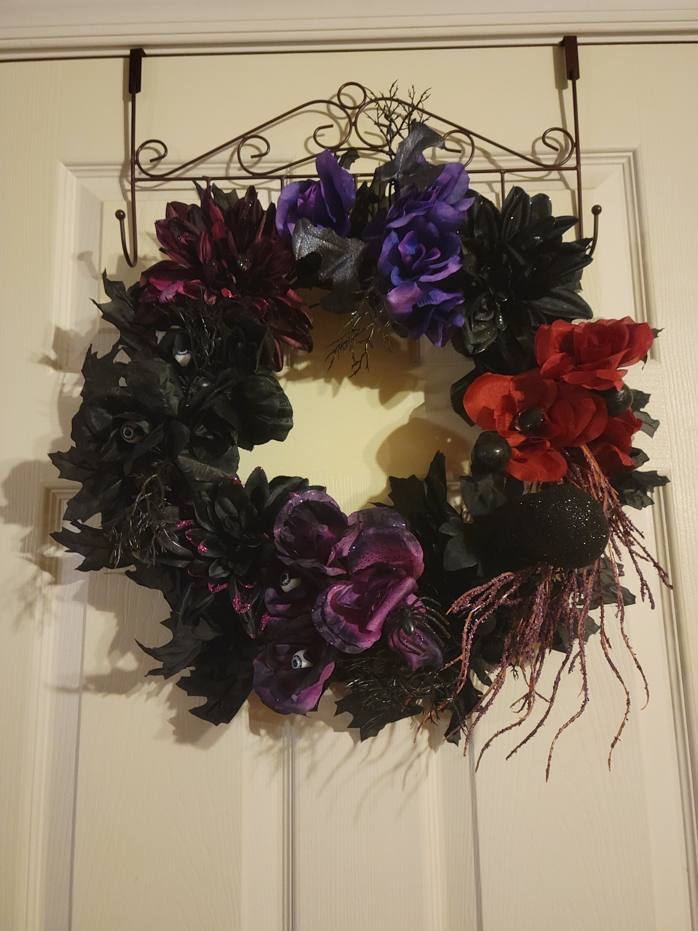 20 Black Gothic Wreath / Centerpiece - Etsy