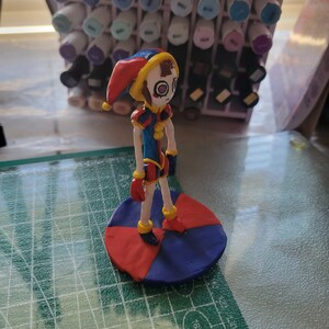 The Amazing Digital Circus Pomni Figure - Etsy