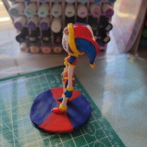 The Amazing Digital Circus Pomni Figure - Etsy