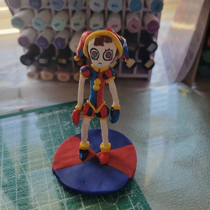 The Amazing Digital Circus Pomni Figure - Etsy Australia