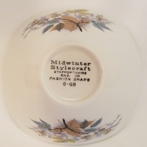 Midwinter Stylecraft Staffordshire England - Fashion Shape Bowl 8-68 - Etsy