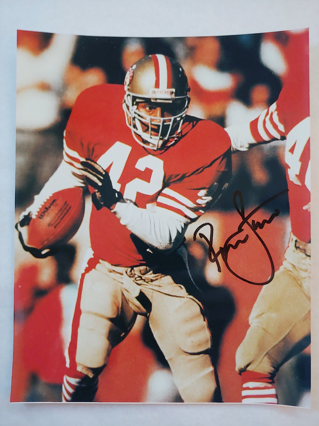 Ronnie Lott #42 San Francisco 49er's Autographed Photograph - Etsy