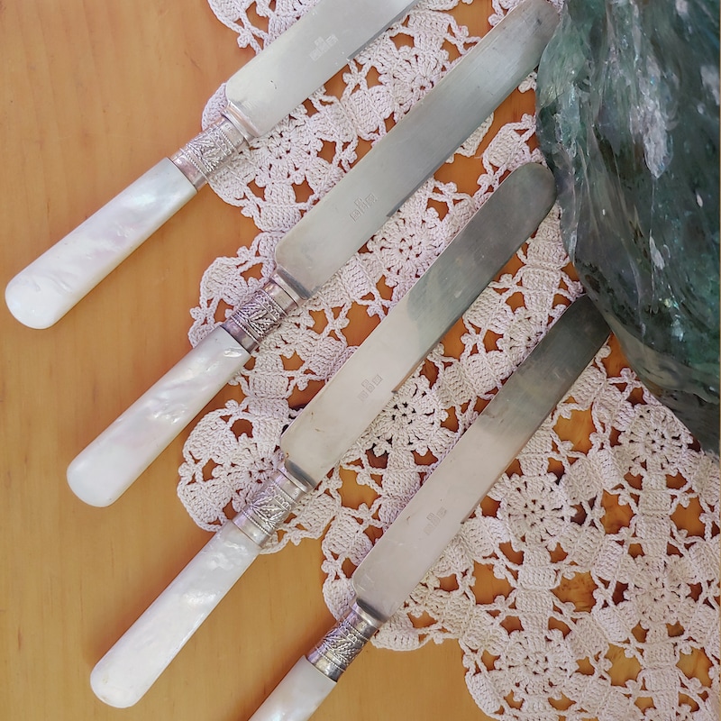 Pearl Handle Knives - Etsy