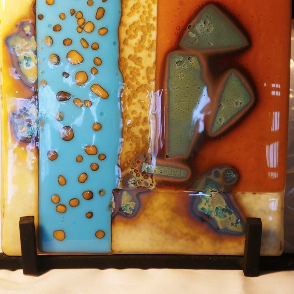 Fused Glass Wall Art - Etsy