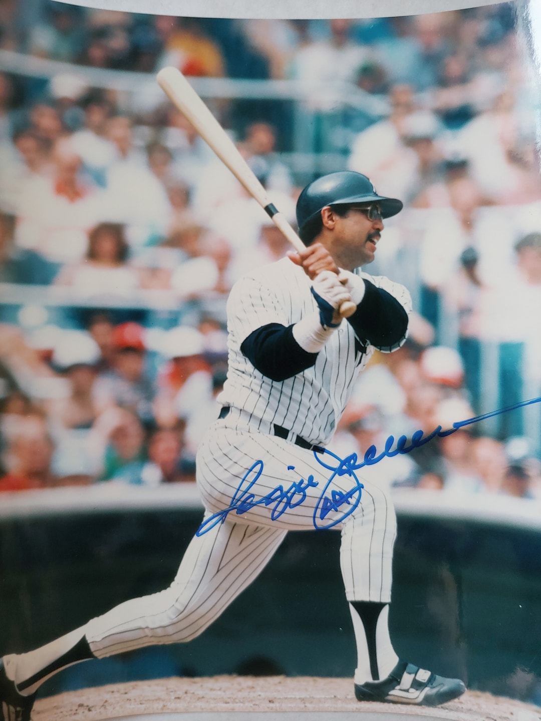 Reggie Jackson #44 New York Yankees Original Autographed Photograph - Etsy