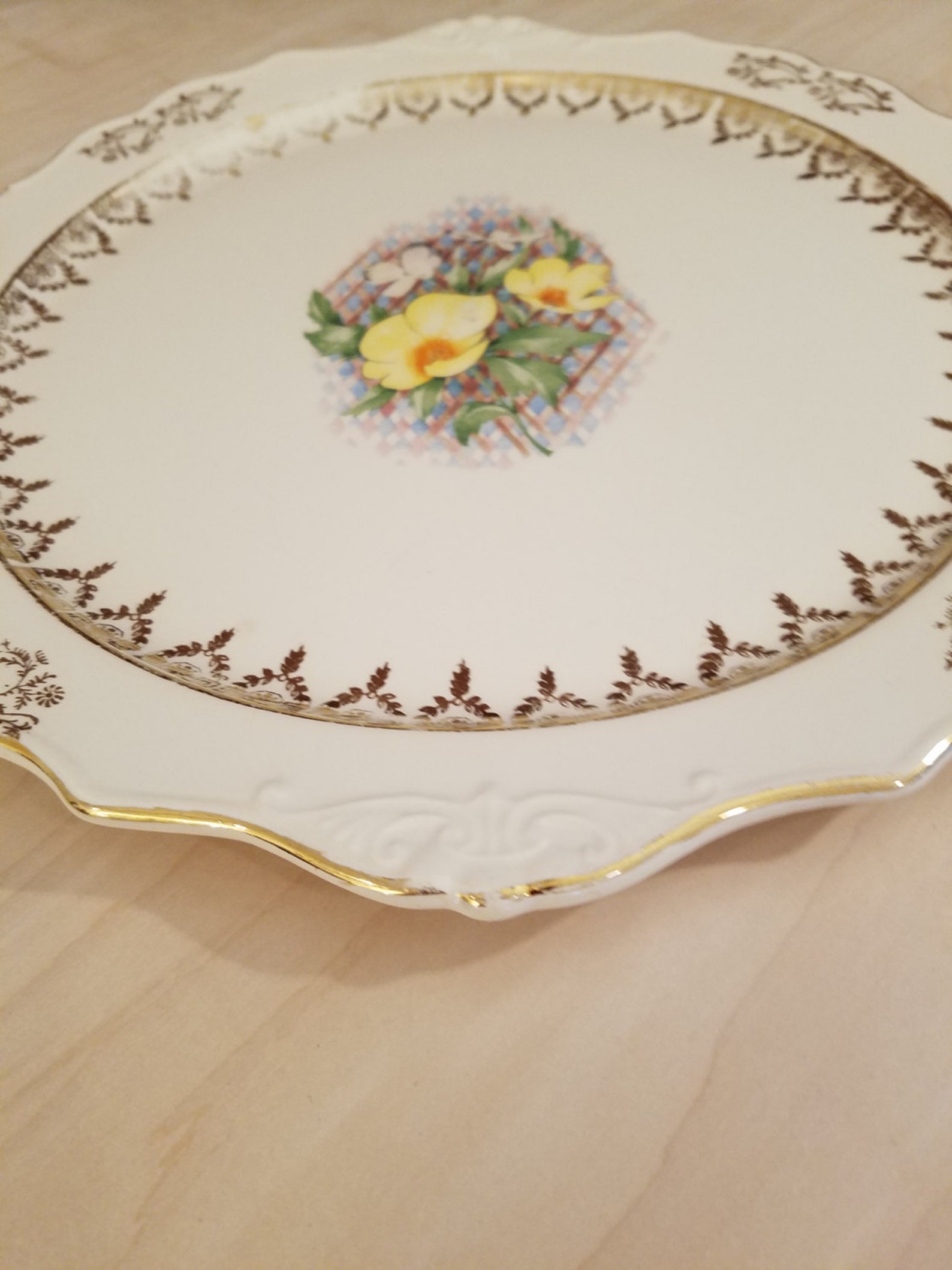 Warranted 22K Gold Made in USA Platter - Etsy
