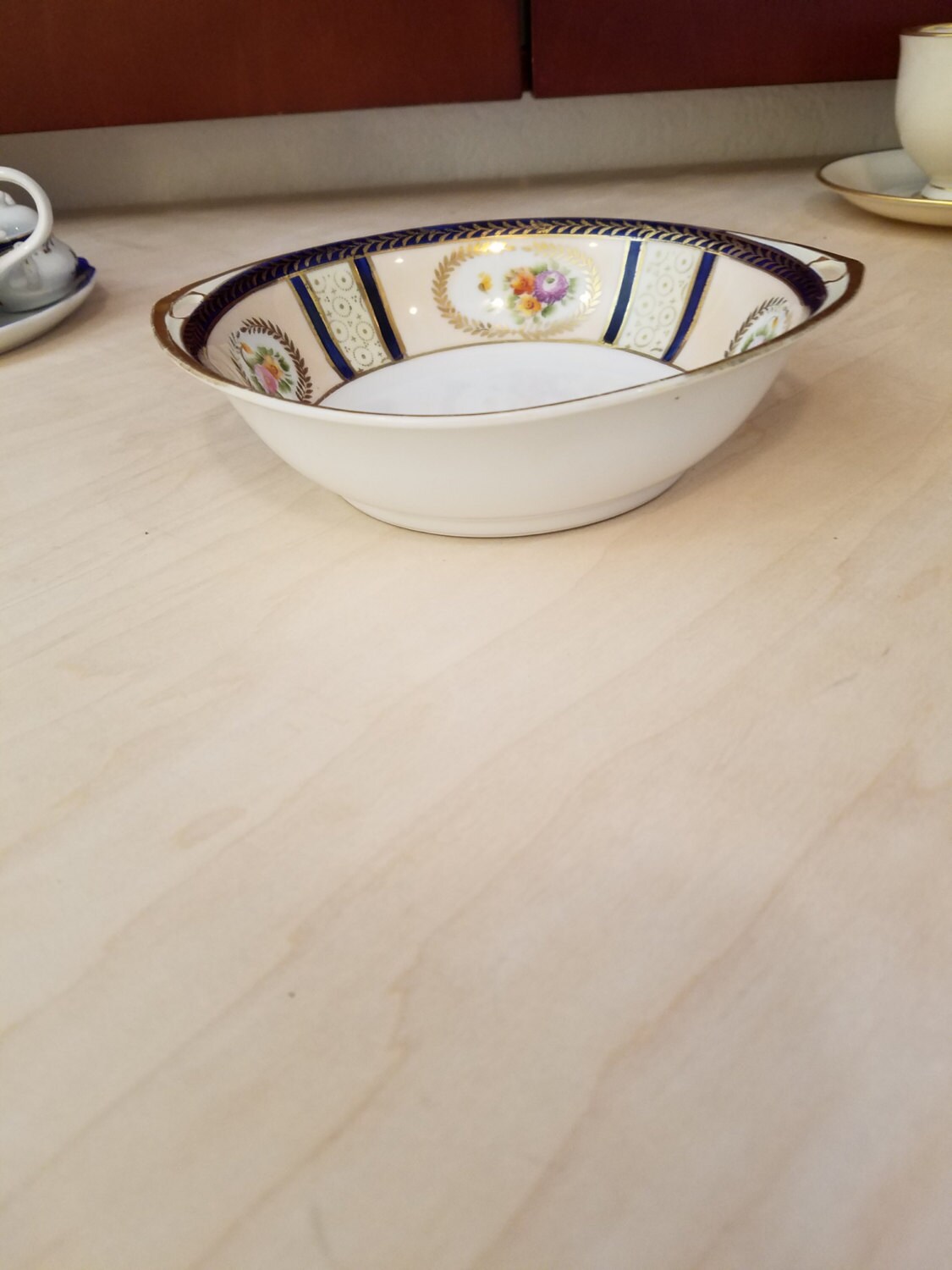 Noritake m Hand Painted Vintage Bowl With Gilded - Etsy