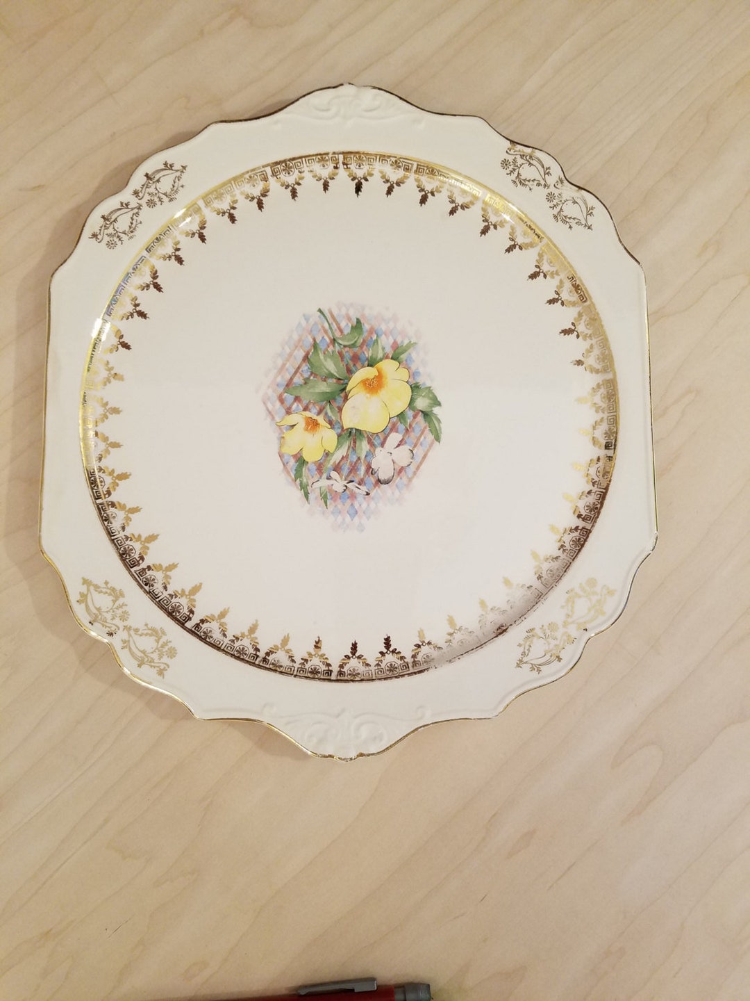 Warranted 22K Gold Made in USA Platter - Etsy