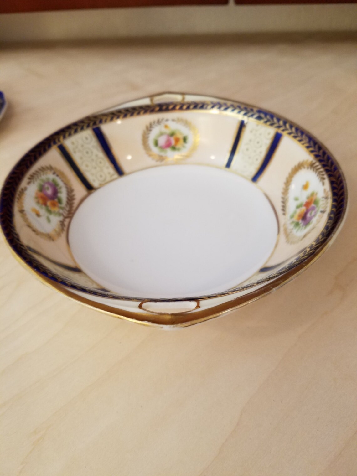 Noritake m Hand Painted Vintage Bowl With Gilded - Etsy