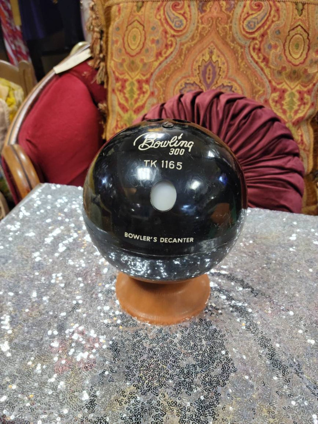 Vintage Mid Century Modern Atomic Bowling Decanter. - Etsy