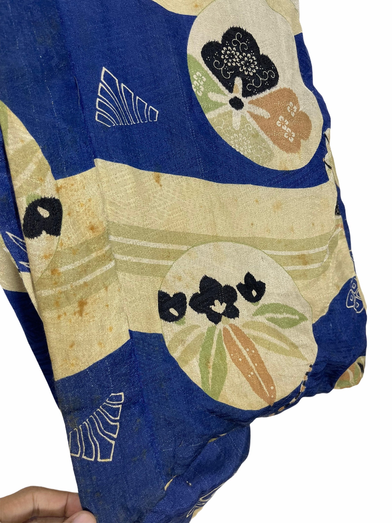 Made in Japan Vintage Juban Kimono Silk Japanese Pattern - Etsy