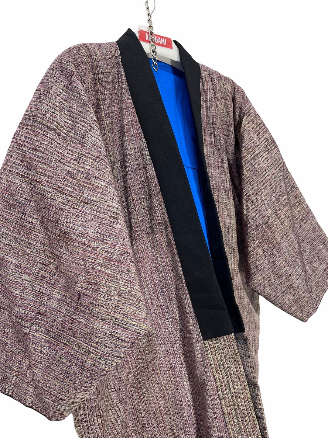 Made in Japan Vintage Hanten Jacket Padding Wadded Pinstriped Fully ...